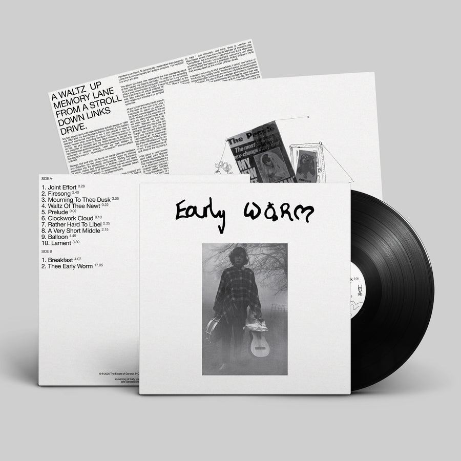 Genesis P-Orridge - Early Worm on Dais Records