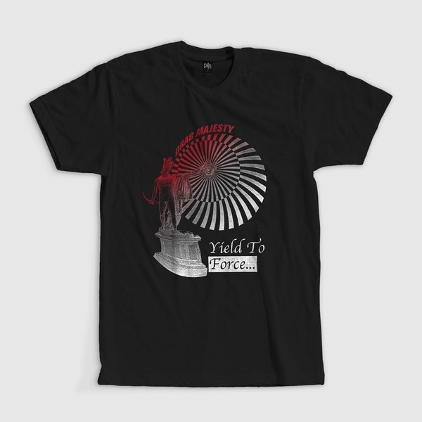 Drab Majesty - An Object in Motion - Yield to Force - T-Shirt - Black ...